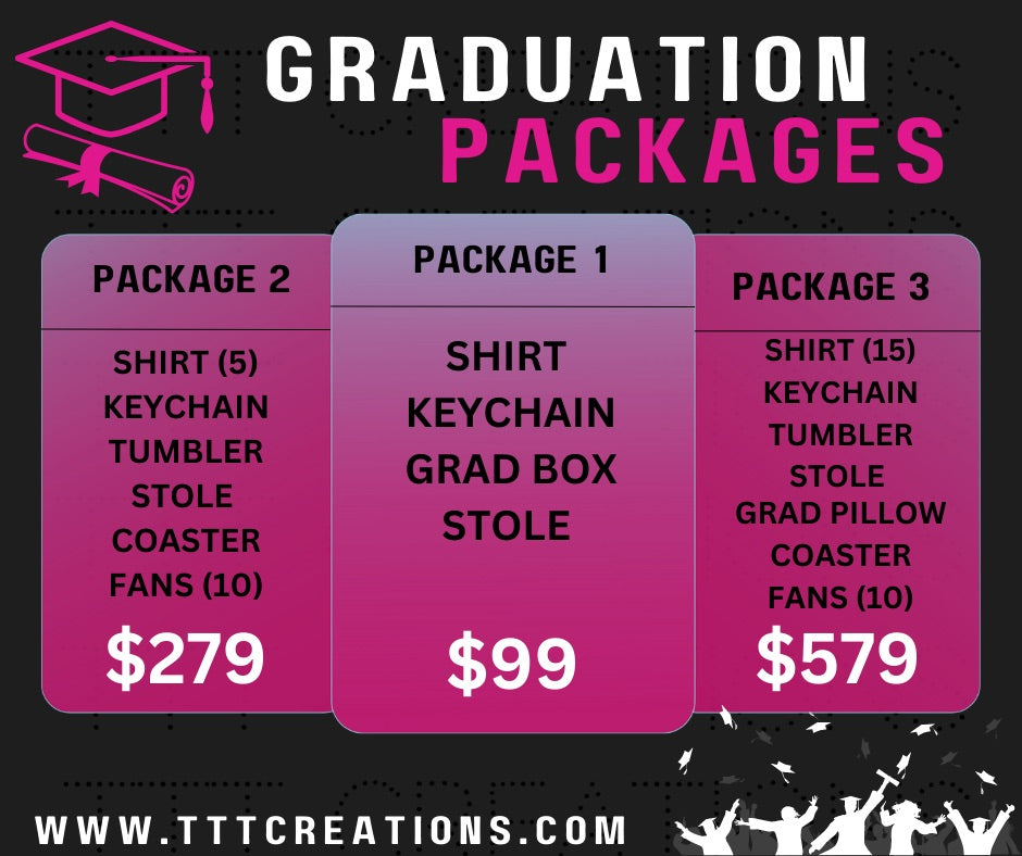 Custom Graduation Packages – tttcreationsllc